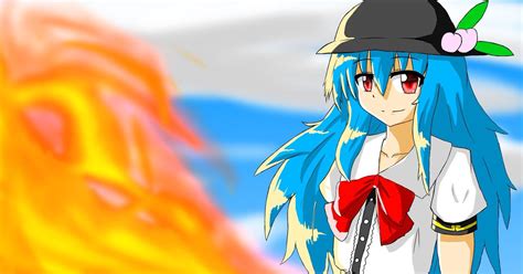 東方 比那名居天子 シアノのイラスト Pixiv