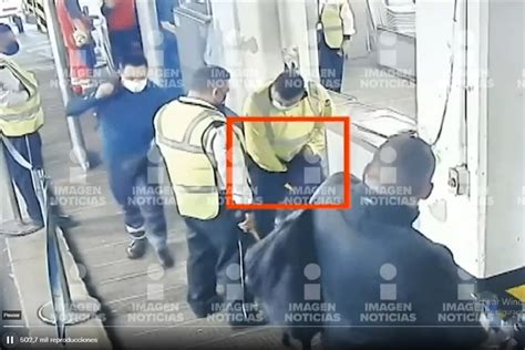 VIDEO Así roban los filtros de seguridad y personal en el AICM