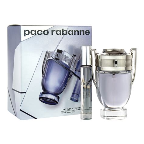 Paco Rabanne Invictus For Men Eau de Toilette 100ml 2 Piece Value Set ...