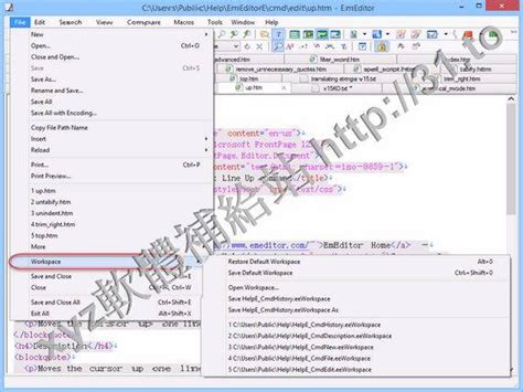 Emurasoft EmEditor Professional v15 1 4 英文正式版 文本編輯器軟體