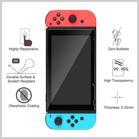 Nintendo Switch Switch Lite 9h Hd Clear High Screen Sensitivity And
