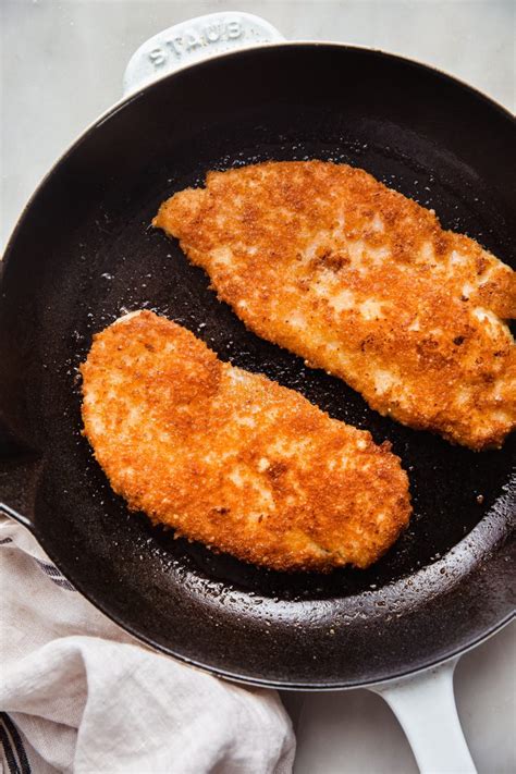 Parmesan Chicken Cutlets In Lemon Butter Sauce Recipe Little Spice Jar