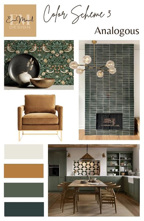 Analogous Color Scheme Interior Design Color Schemes Neutral