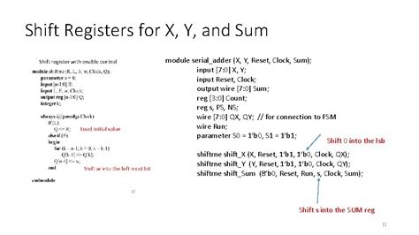 Supplement On Verilog Sequential Circuit Examples FSM Based