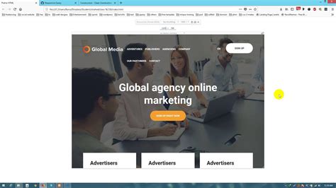 Psd To Html Class 8 Responsive Bangla Tutorial Youtube