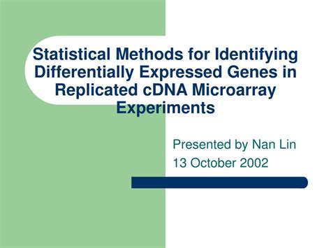 ppt presented by nan lin 13 october 2002 powerpoint presentation