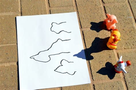 Light And Shadow Shadow Drawing Activity