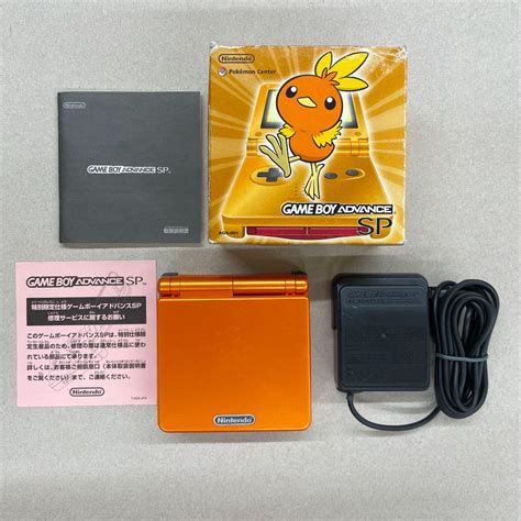 ゲームボーイアドバンスsp アチャモオレンジ