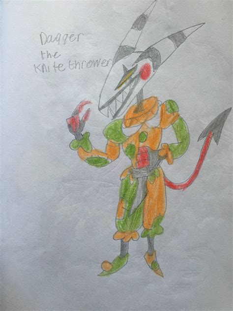 Dagger The Knife Thrower By Jezzithejester666 On Deviantart