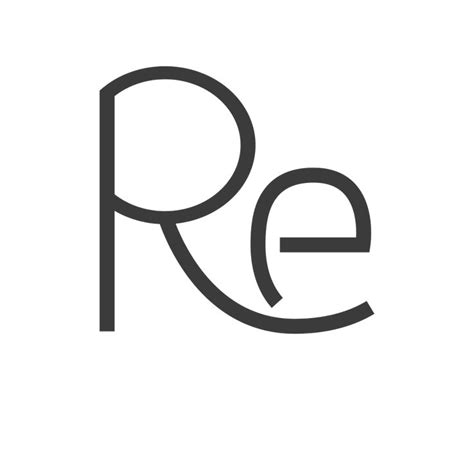 Daily Ligature R E Ligature Typographic Latin Text