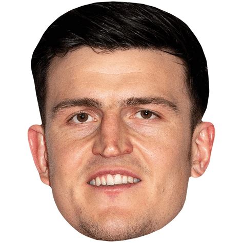 Harry Maguire Smile Mask Celebrity Cutouts