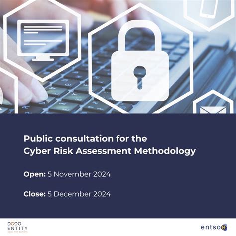 Yesterday We Launched The Public Consultation On Cyber Risk Assessment