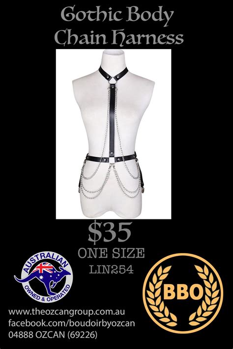 Gothic Body Chain Harness Os The Ozcan Group