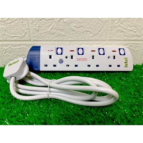 TRAILING SOCKET GANG GANG GANG M SIRIM SURGE PROTECTOR COPPER PLUG