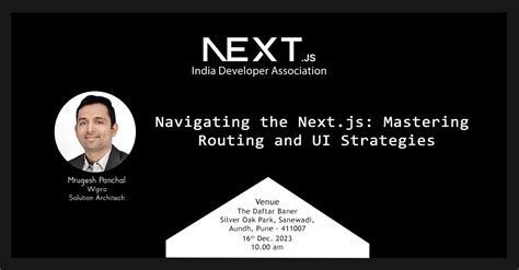 Navigating The Nextjs Mastering Routing And Ui Strategies