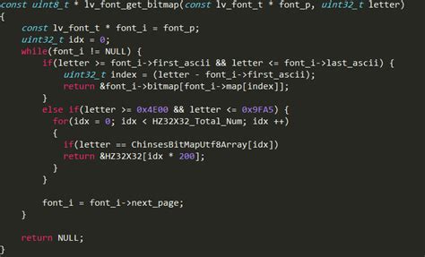 Sparse Font Support Issue Lvgl Lvgl GitHub