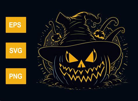 Halloween Pumpkin Vector T Shirt Design Graphic By Alim Graphic