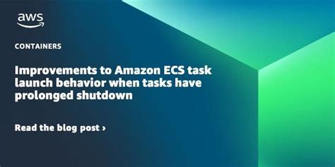 Daniel Abib On Linkedin Improvements To Amazon Ecs Task Launch