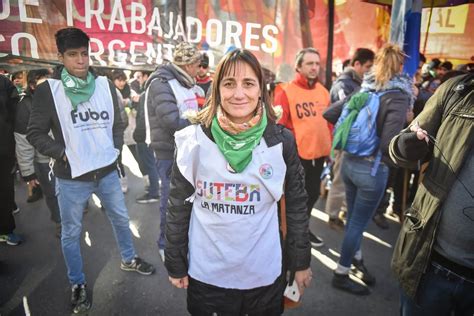 Marchas Y Piquetes Fotos Del Paro General En La Ciudad Infobae