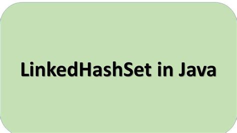 Linkedhashset In Java Java Home Decor Home Decor Decals