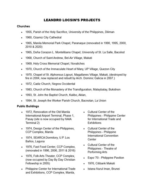 Leandro Locsin Pdf Makati Manila