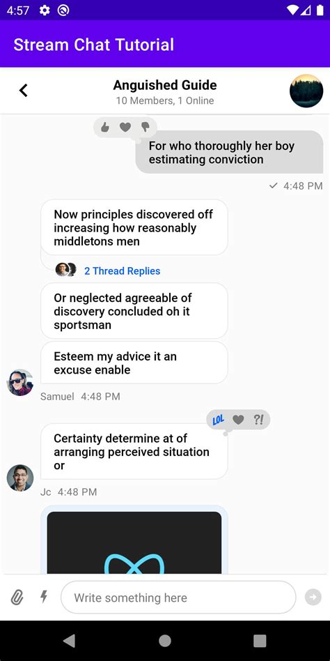 Building A Chat App With Chatkit For Android