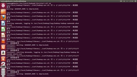 hadoop上提示 usr local hadoop libexec conf hadoop env sh 行 1 357