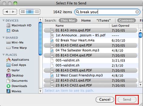 How Do I Transfer Send A File From My Mac To My Cellphone Via