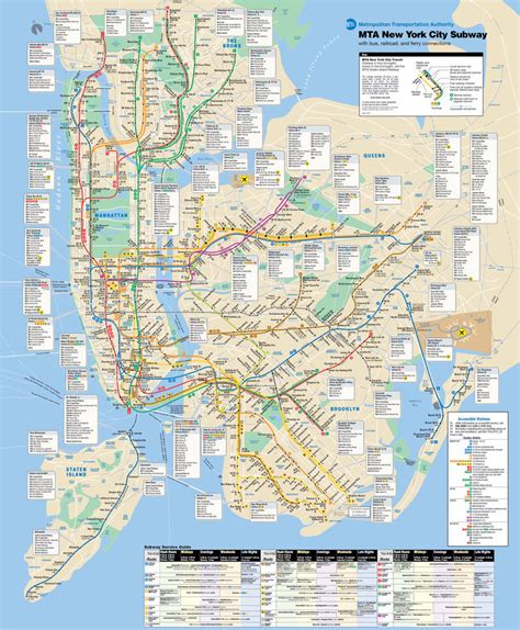 Mta Nyc Subway Map 2003 By Johng15 On Deviantart