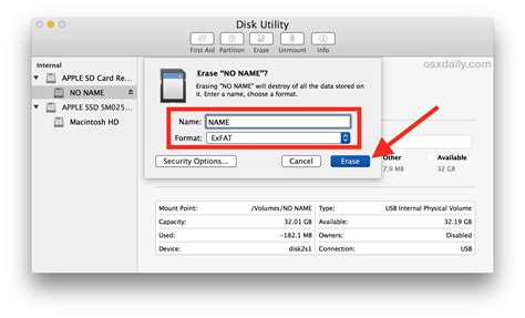 How To Format An SD Card On Mac