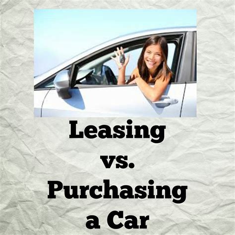 Leasing Vs Purchasing A Car Mommys Block Party