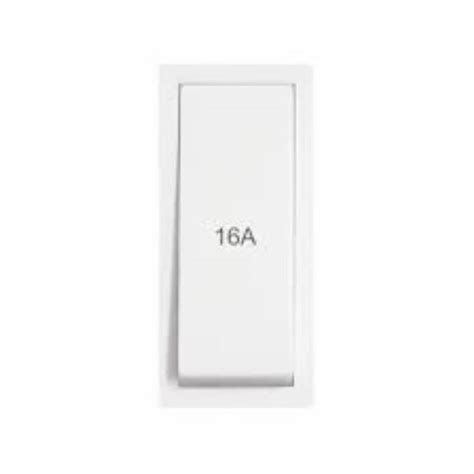 16 Amp Modular Switch At Rs 15 10 Piece Hs Modular Switches In New