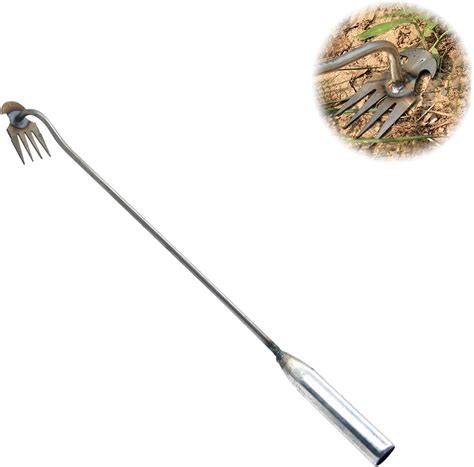 Levelasa 雜草去除手動工具新的除草神器拔除工具雜草拔除器 4 齒兩用除草機多功能除草機適用於庭院農場