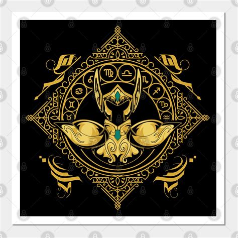 Aquarius Wall And Art Print Aquarius Gold Cloth Artofit