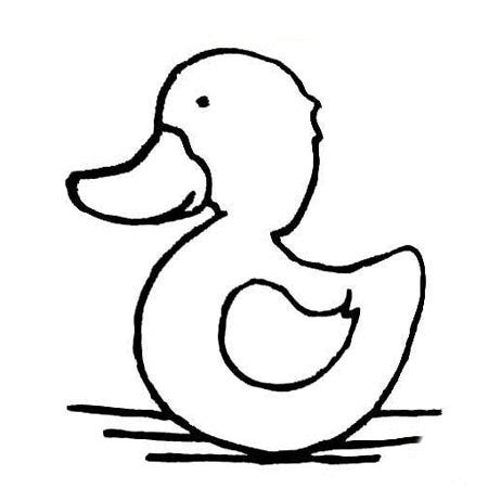 小鸭子简笔画美丽的鸭子 小鸭子简笔画 教育 太平洋亲子网