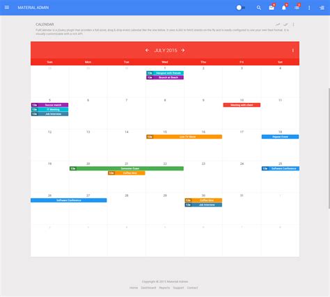 Material Admin Responsive Template JQuery AngularJs On Behance