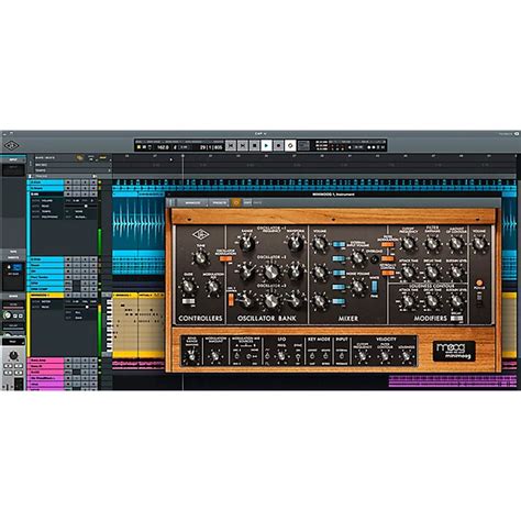 Universal Audio Moog Minimoog Uad Instrument Mac Windows Guitar