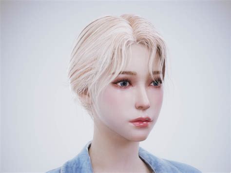 真实人物材质渲染樱纸 站酷zcool