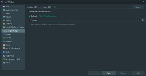 idea 使用Spring Initializr创建项目失败 CodeWater 博客园