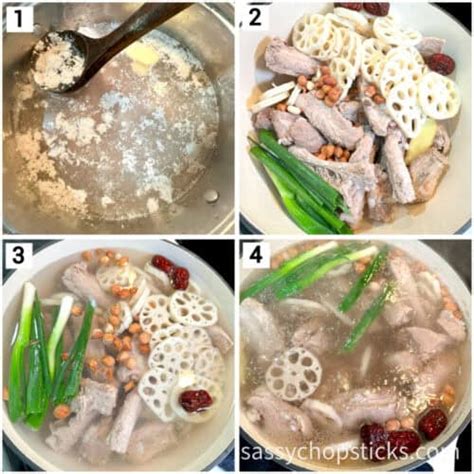 Lotus Root Soup Recipe A Traditional Healing Soup Sassy Chopsticks