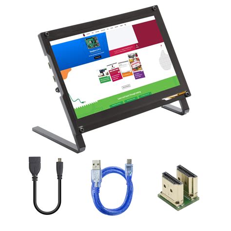 Uctronics 7 Touchscreen 1024600 for RPi w Stand 華輝 WECL STEM