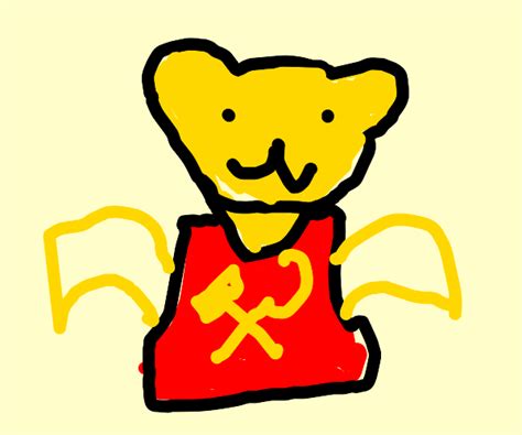 Winnie The Pooh In The Clouds Drawception