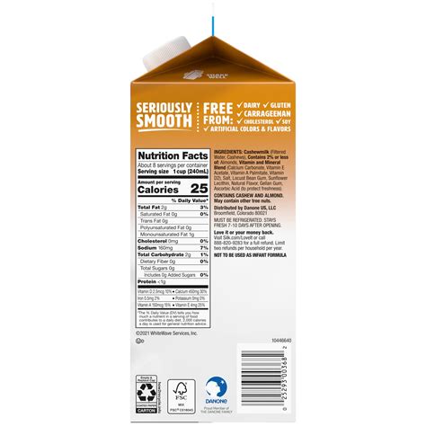 Silk Unsweetened Vanilla Cashew Milk 64 Fl Oz Shipt