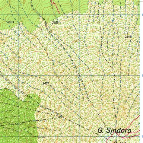 Wonosobo 1408 424 Map By Badan Informasi Geospasial Avenza Maps