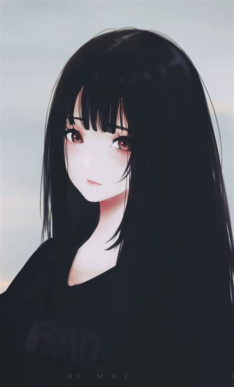 1280x2120 Anime Girl By Kyrie Meii Iphone 6 Hd 4k Wallpapersimagesbackgroundsphotos And