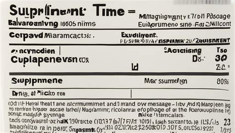 Consumers Guide How To Read Herbal Supplement Labels Usamaya