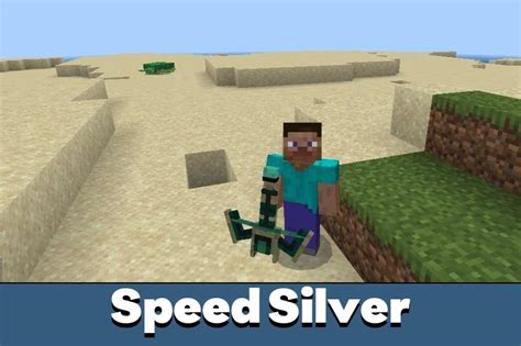 Download Speed Silver Weapon Mod For Minecraft Pe Speed Silver Weapon