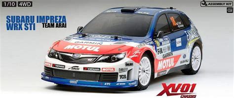 Tamiya 58528 1 10 RC Subaru Impreza WRX STI Team Arai XV 01 Chassis