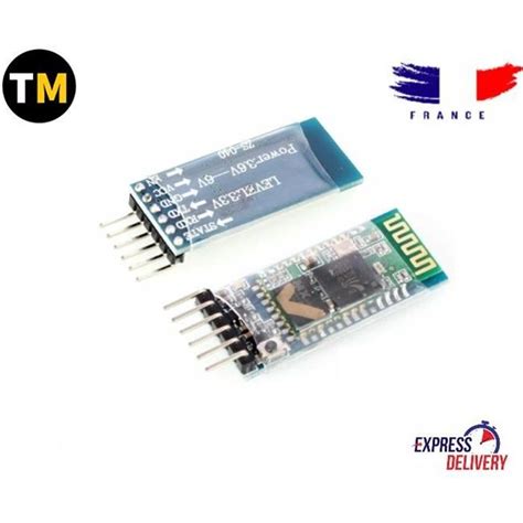 Hc 05 Bluetooth Modul Master And Slave 6 Pin Arduino Cdiscount Bricolage