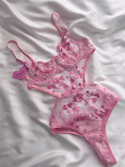 Gemma Pink Bodysuit